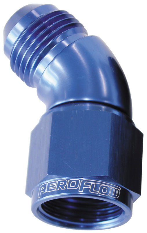 45 DEG FEMALE - MALE -4AN BLUE FULL FLOW – SpeedSpec