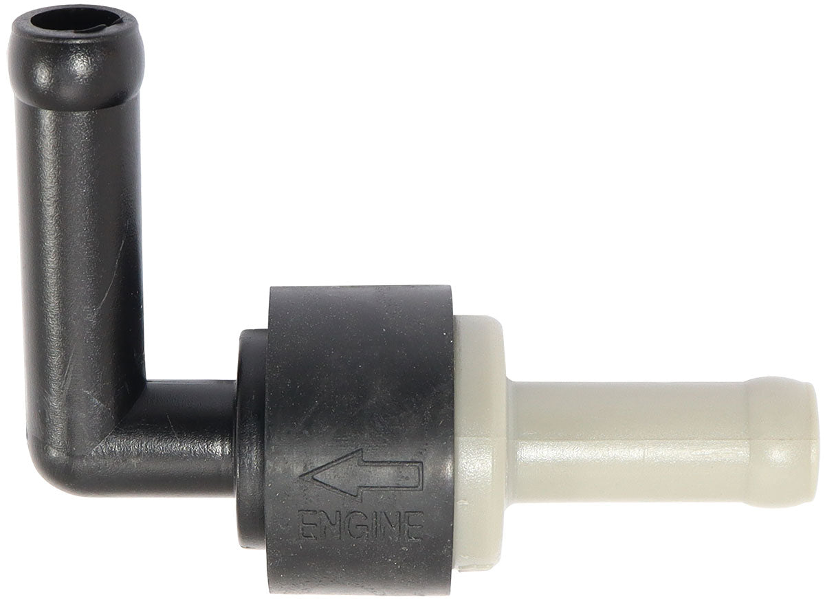 90 DEGREE 3/8" CHECK VALVE FORBRAKE BOOSTER HOSE 1 WAY VALVE — SpeedSpec