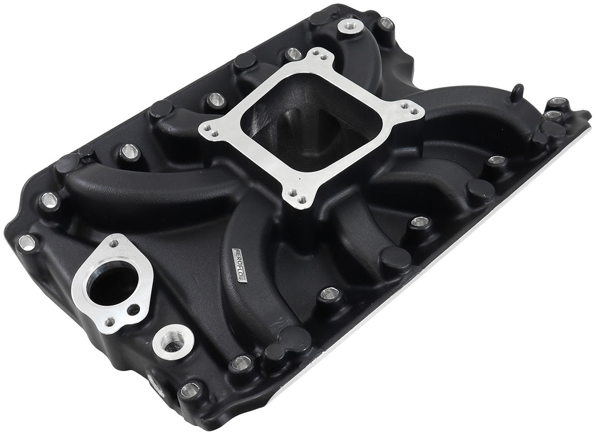 HOLDEN 304 VN INTAKE MANIFOLD SINGLE PLANE LOW RISE BLACK – SpeedSpec