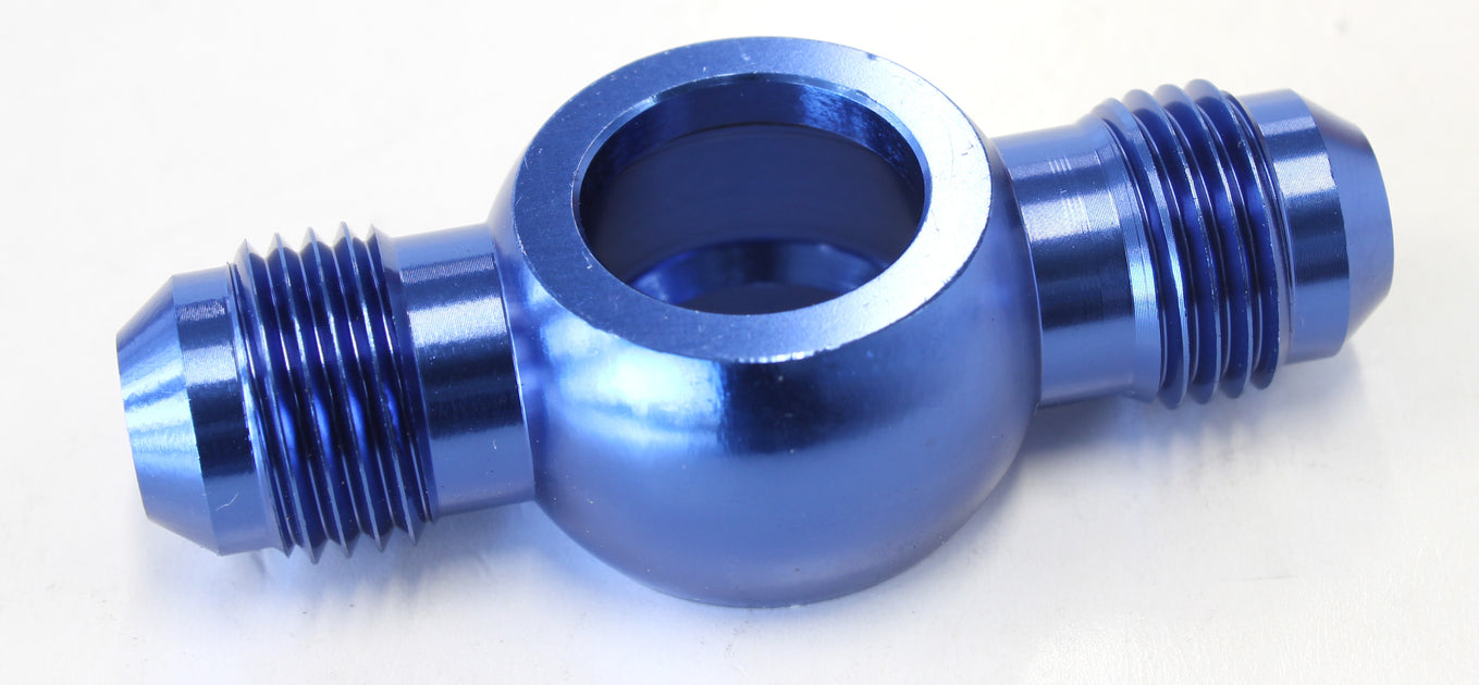 Banjo 14mm to double -6AN use with AF725-06 banjo bolt — SpeedSpec