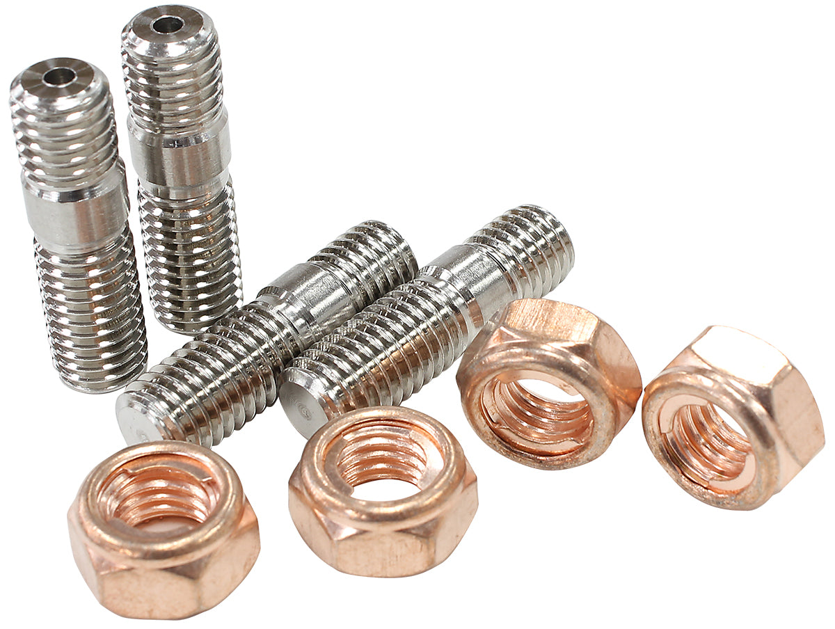 TURBO STUD KIT M10x1.25mm PACK OF 4 S/S HEX M10 x 1.25 – SpeedSpec