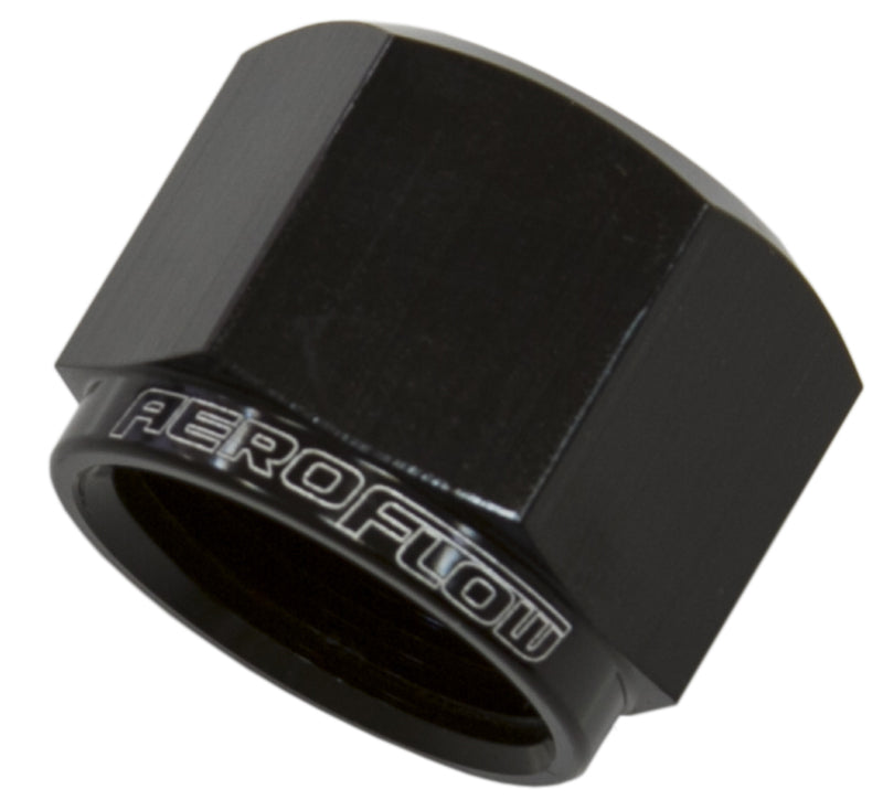 FLARE CAP FEMALE -6AN BLACK -6AN FEMALE BLANK OFF – SpeedSpec