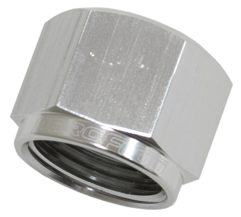 FLARE CAP FEMALE -6AN SILVER -6AN FEMALE BLANK OFF – SpeedSpec