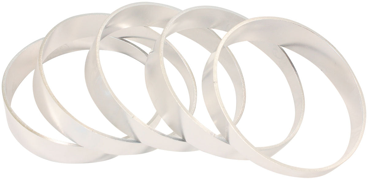 ALLOY PIE CUTS 5pc MAKES 45degBEND 1D TIGHT RADIUS 4.00" O.D — SpeedSpec